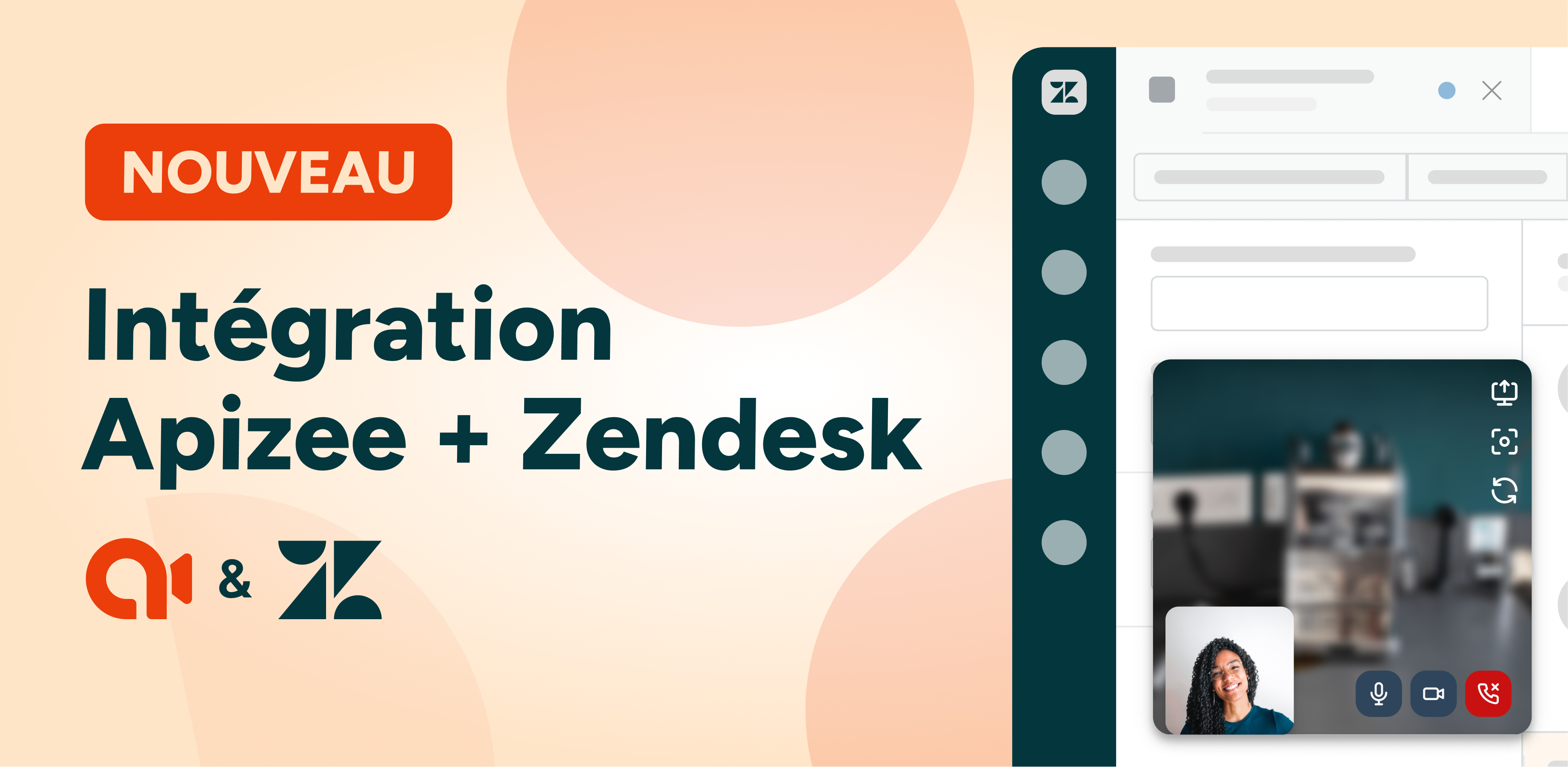 Zendesk intègre la visio-assistance d’Apizee
