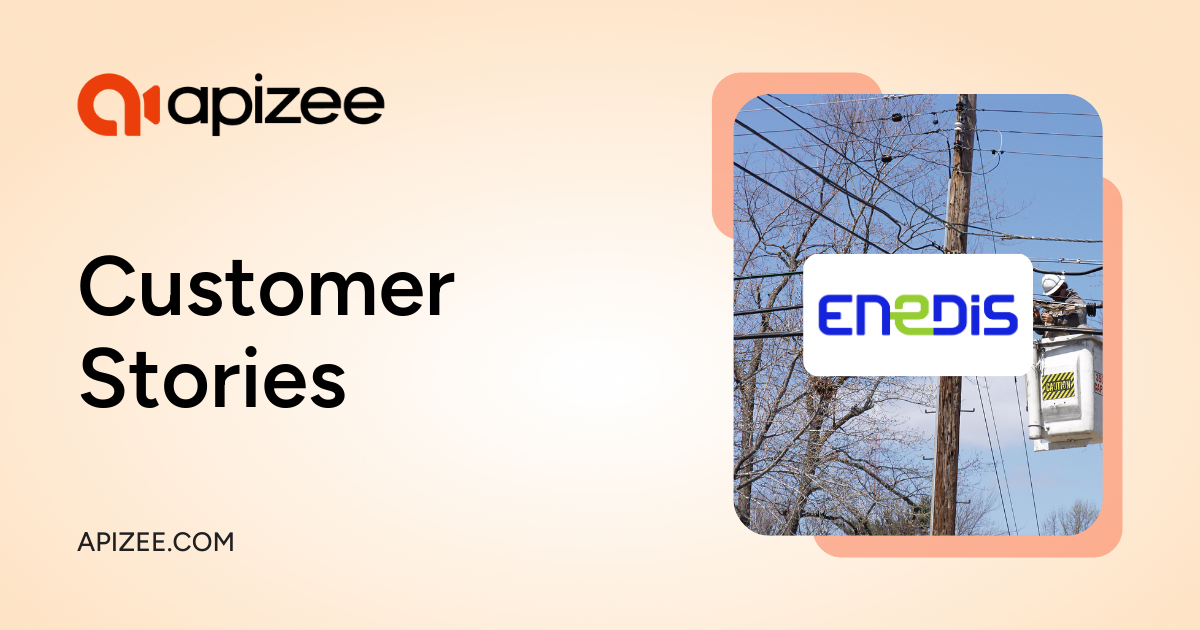 Customer case Enedis - Apizee